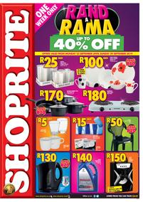 Shoprite Western Cape : Rand A Rama (23 Sep - 29 Sep 2019) — www.guzzle ...