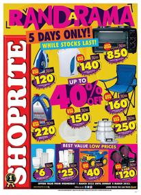 Shoprite Western Cape : Rand-A-Rama (1 March - 5 March 2023) — www ...