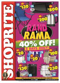 Shoprite Western Cape : Rand-A-Rama (2 March - 6 March 2022) — www ...