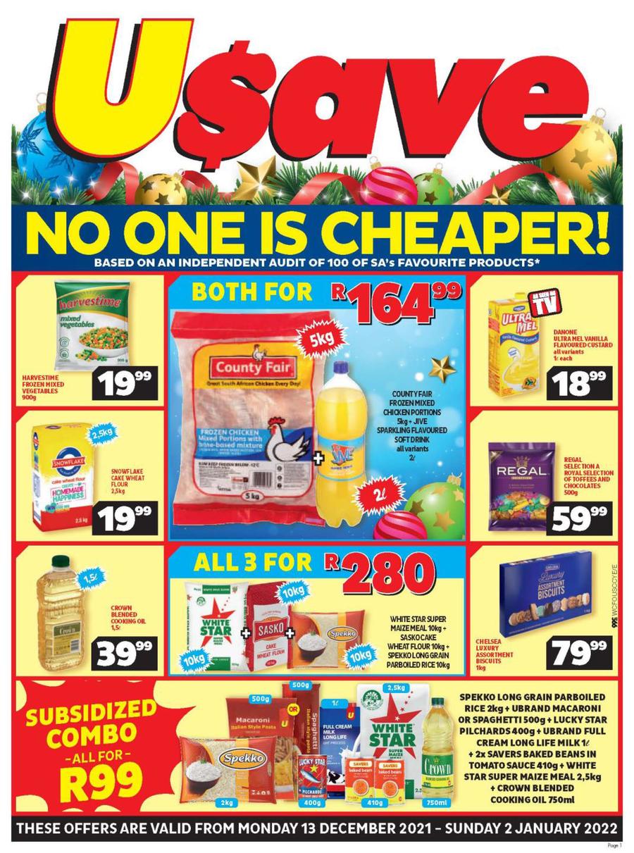 Usave Western Cape (13 December - 02 January 2022) — m.guzzle.co.za