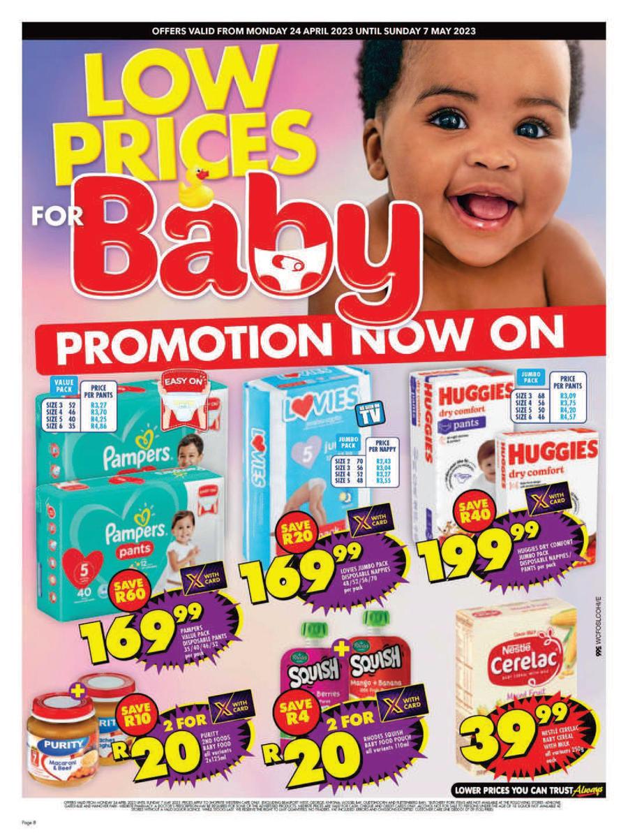 Shoprite Western Cape : Low Prices For Baby (24 April - 7 May 2023) — m ...