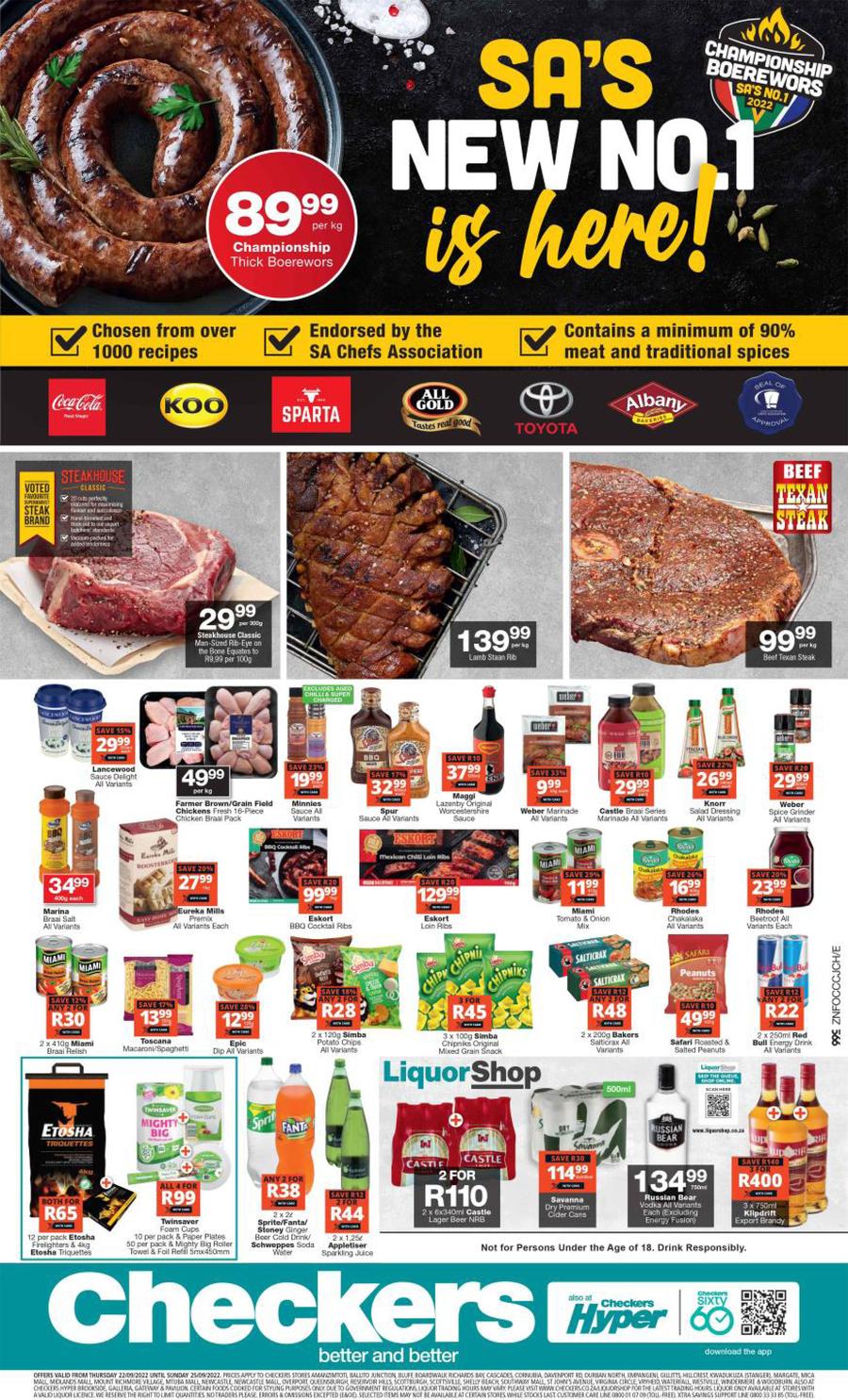 Checkers KwaZulu-Natal : SA's New No.1 Is Here (22 September - 25 ...