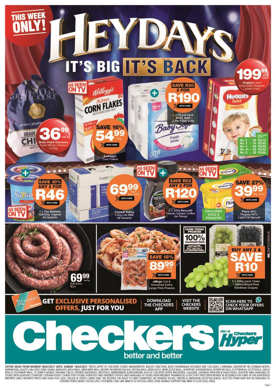 Checkers Western Cape : Heyday It's Big It's Back (08 February - 14 ...