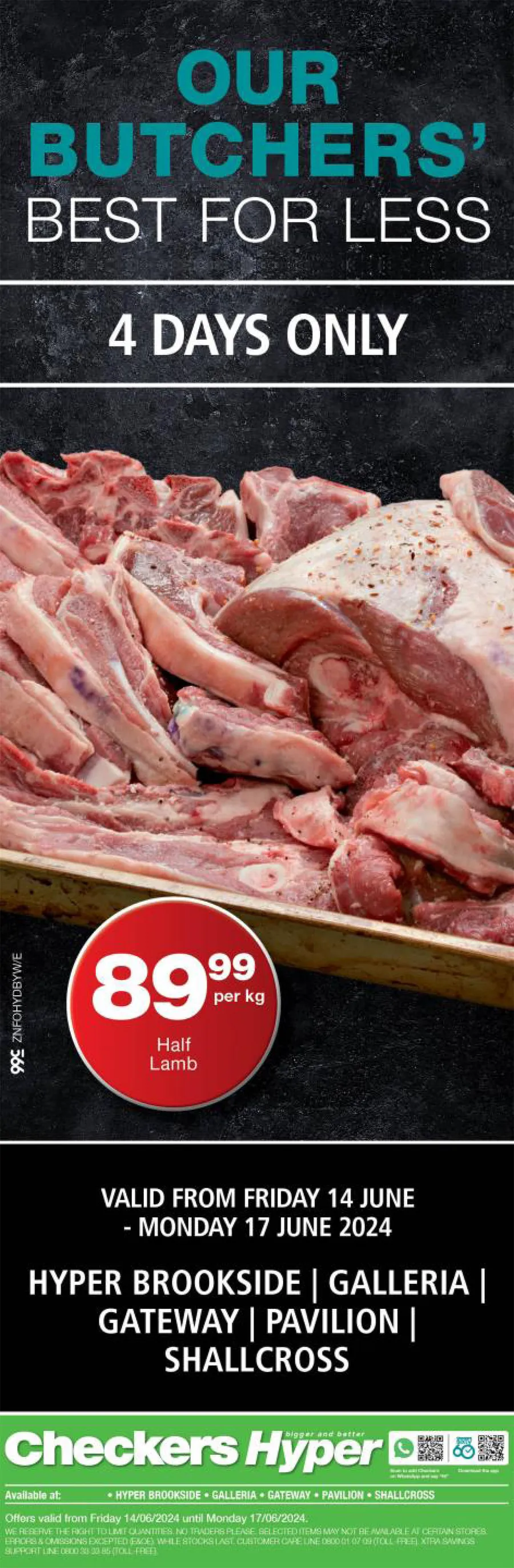 Checkers Hyper KwaZulu-Natal : Our Butchers' Best For Less (14 June ...