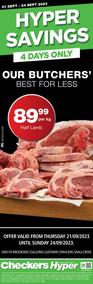 Checkers Hyper KwaZulu-Natal : Butchery Promotion (21 September - 24 ...
