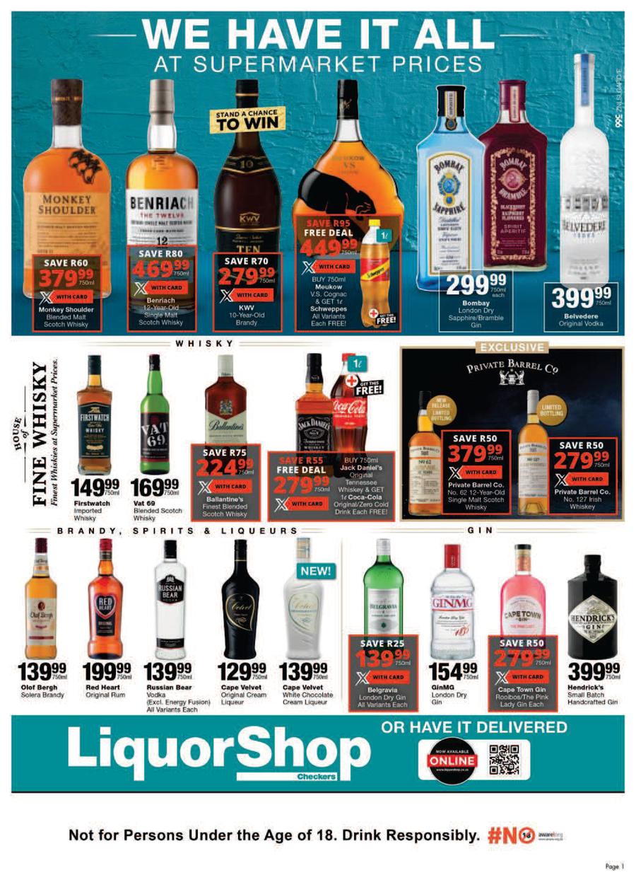 Checkers Liquor KwaZulu-Natal : We Have It All (24 May - 11 June 2023 ...