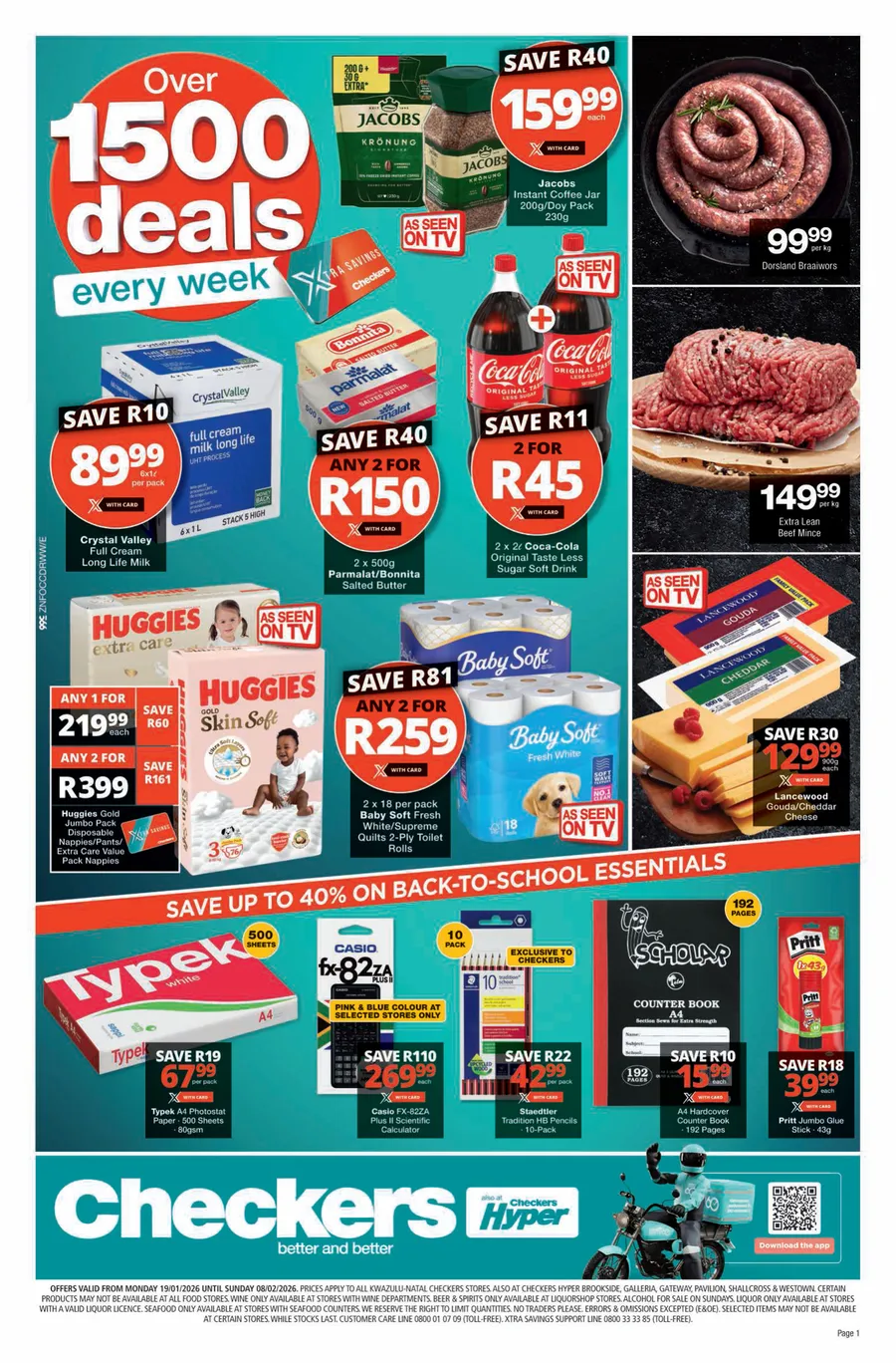 Checkers KwaZulu-Natal : Month End (19 January - 08 February 2026) — m ...