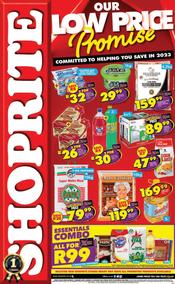 Shoprite KwaZulu-Natal : Our Low Price Promise (2 January - 22 January ...