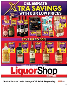 Shoprite Liquor KwaZulu-Natal : Celebrate Xtra Savings (23 June - 9 ...