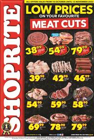 Shoprite KwaZulu-Natal : Low Prices On Your Favourite Meat Cuts (10 ...