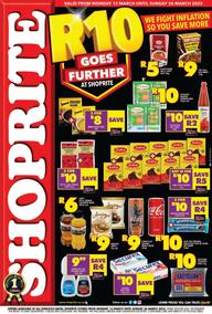 Shoprite KwaZulu-Natal : R10 Goes Further At Shoprite (13 March - 26 ...